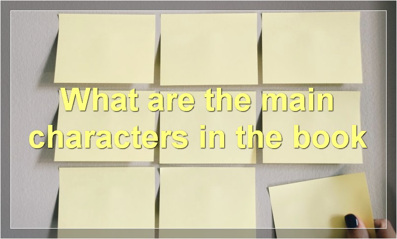 What are the main characters in the book | Food Readme