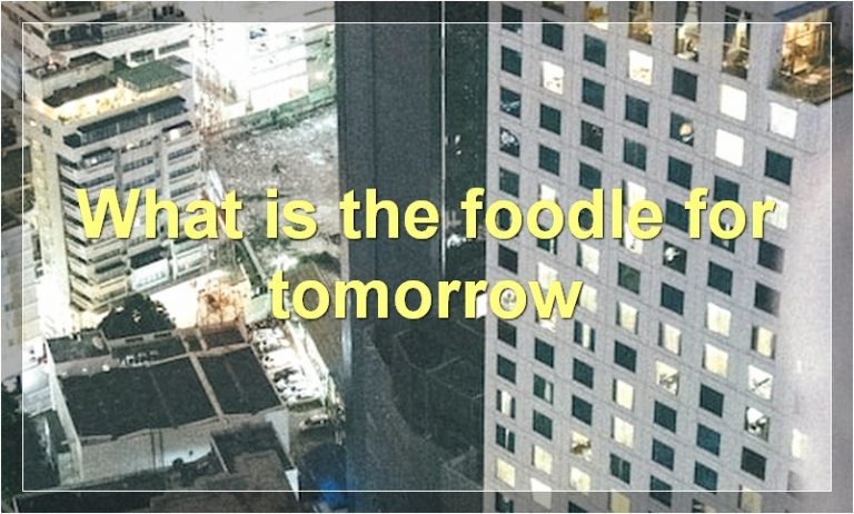 The Foodle For Today, Tomorrow, This Week, Next Week, This Month, Next ...