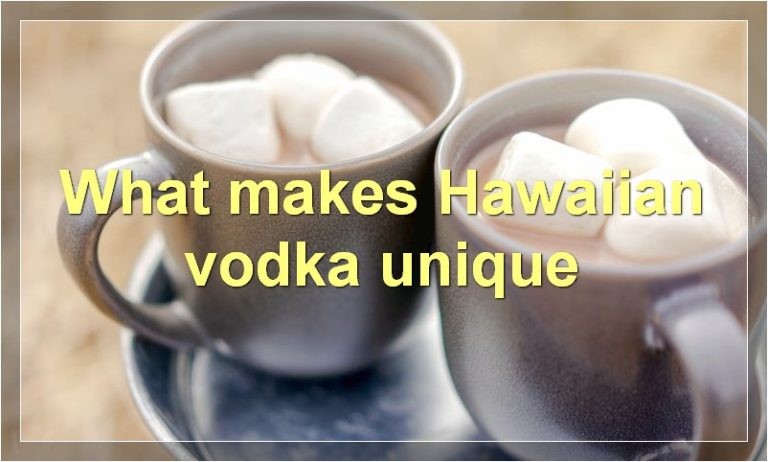 Hawaiian Vodka: Everything You Need To Know | Food Readme