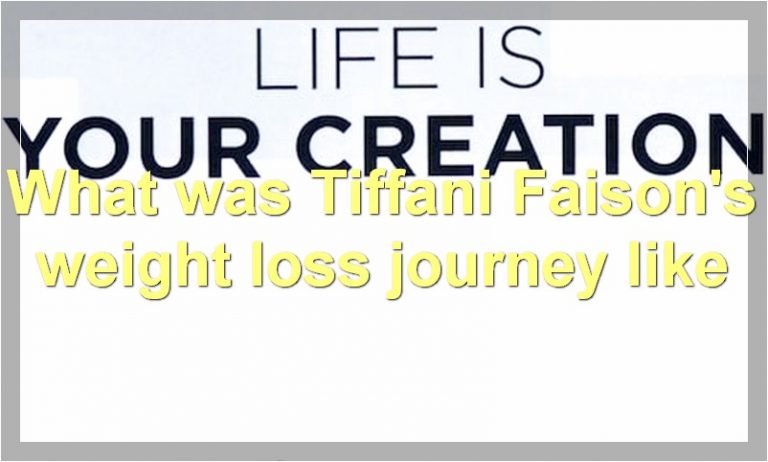 Tiffani Faison’s Weight Loss Journey: How She Lost The Weight And What ...