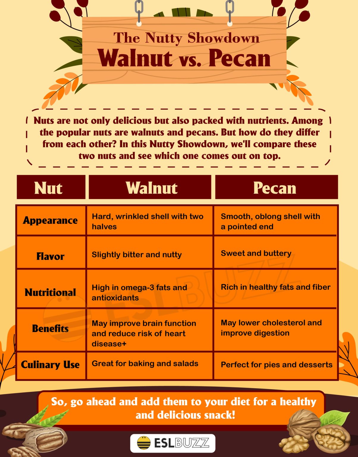 Pecan vs Walnut: Uncovering the Nutritional Benefits | Food Readme