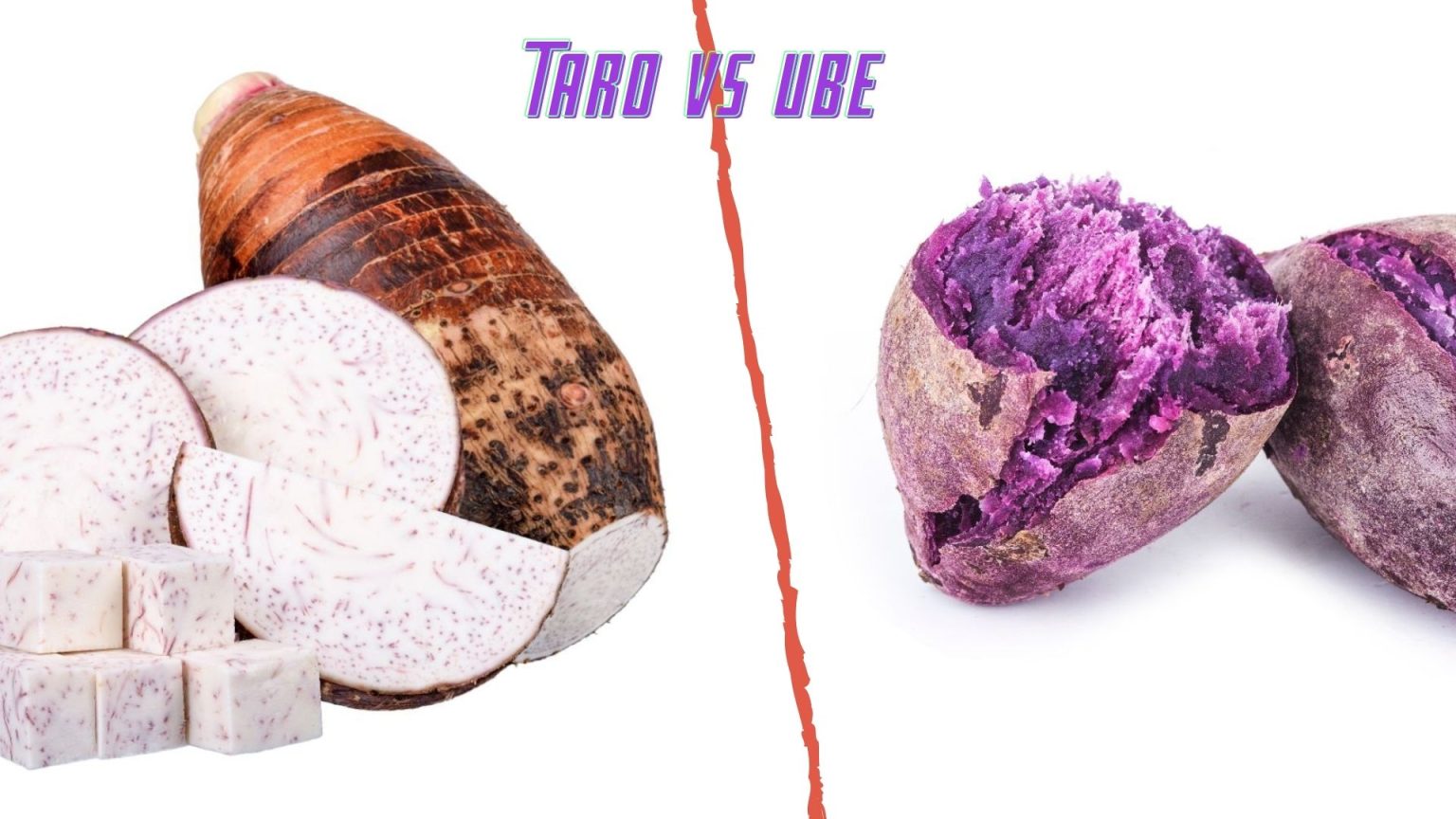Taro Vs Ube: A Colorful Comparison of Root Vegetables | Food Readme